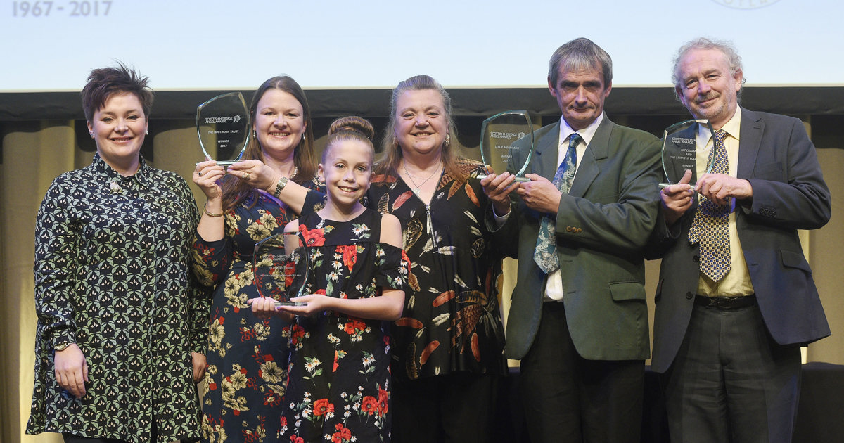 Scotland’s ‘heritage angels’ crowned | Historic Environment Scotland