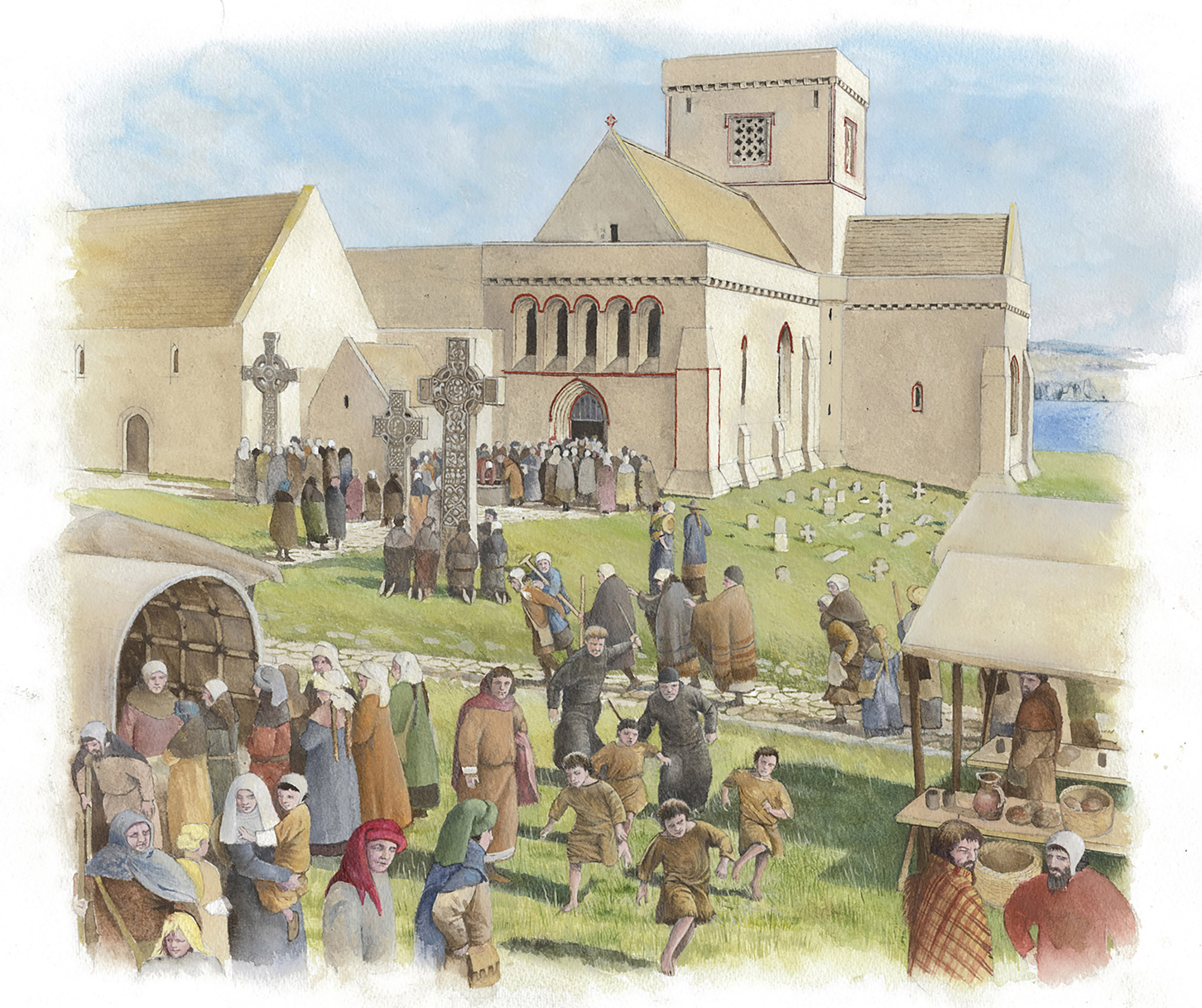 The arrival of Christianity in Scotland