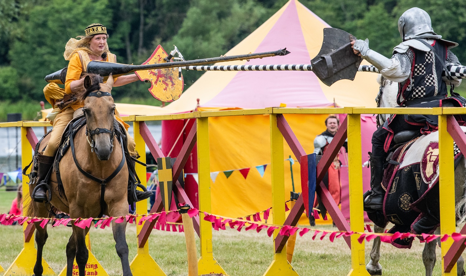 Jousters, Jacobites and unicorns return to Scotland this summer | HES